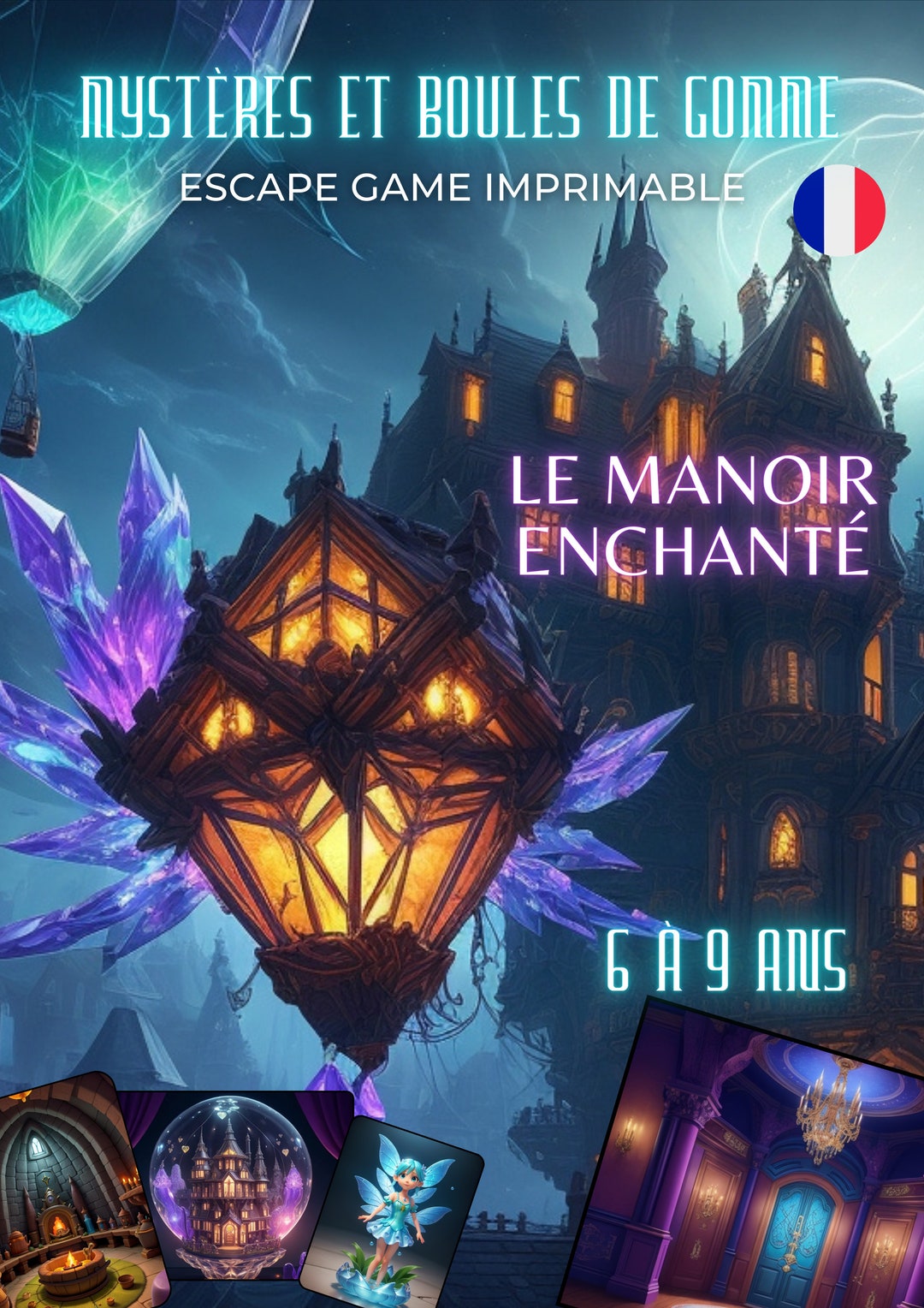 The Enchanted Manor Printable Escape Game for Children Aged 6 to 9 ...