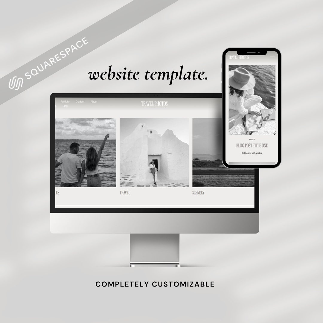Squarespace Template Squarespace Website Template - Etsy
