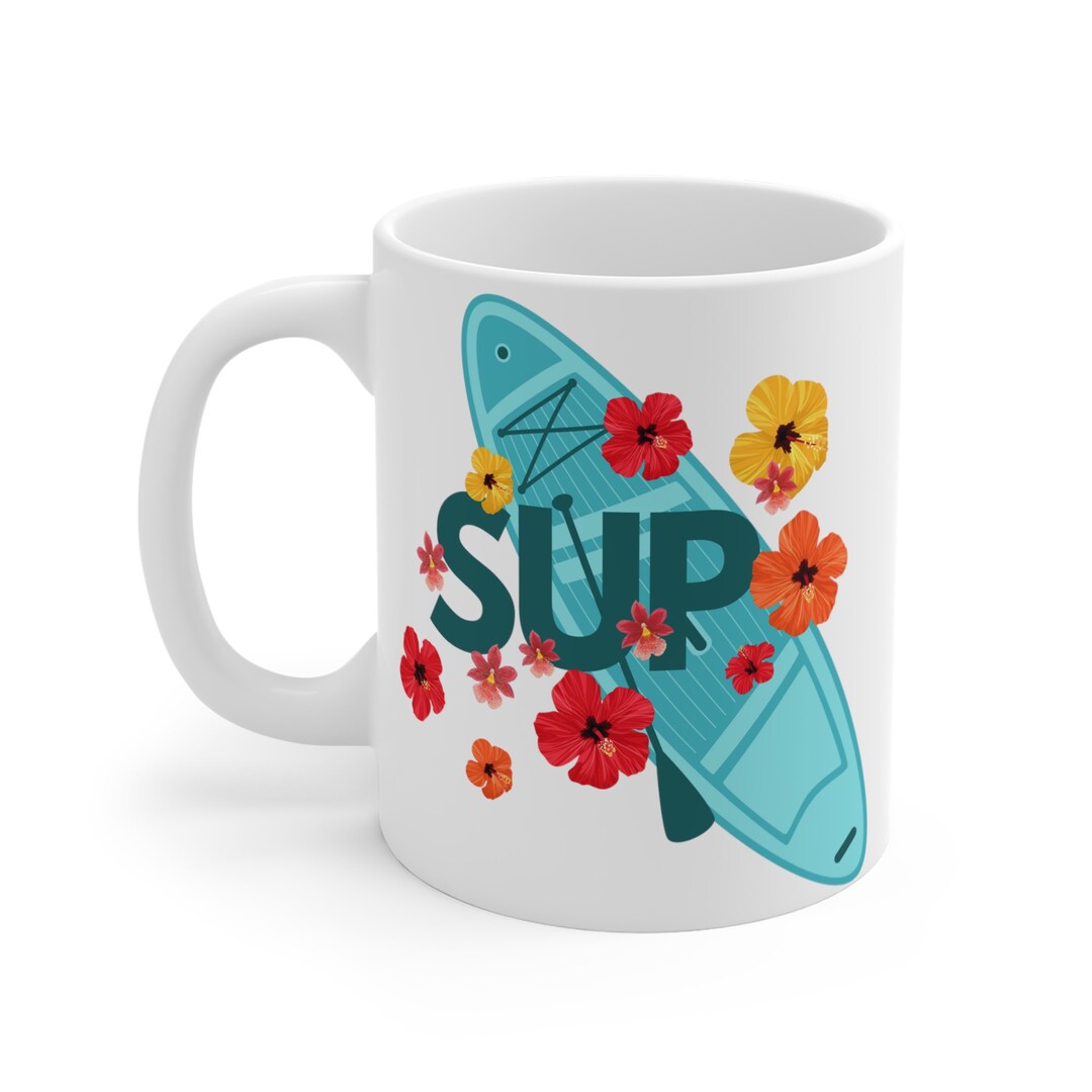 SUP Mug - Paddle Board Mug - 11 Oz - Etsy