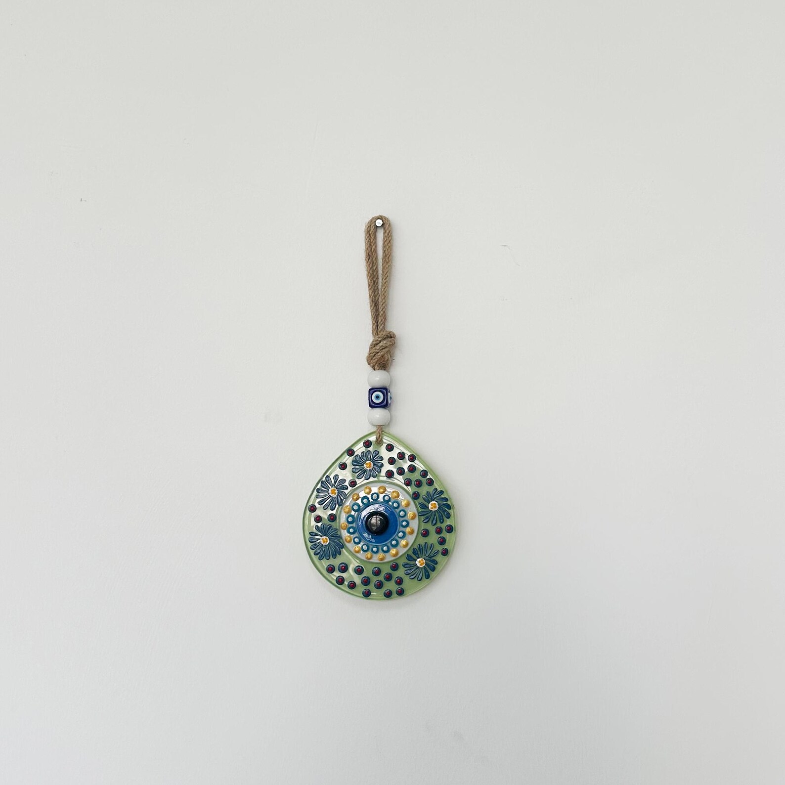 Evil Eye Wall Decoration, Mandala Dot Art, Original Artwork, Bohemian ...