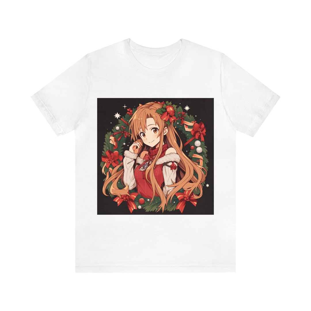 Asuna Christmas Anime Shirt - Etsy