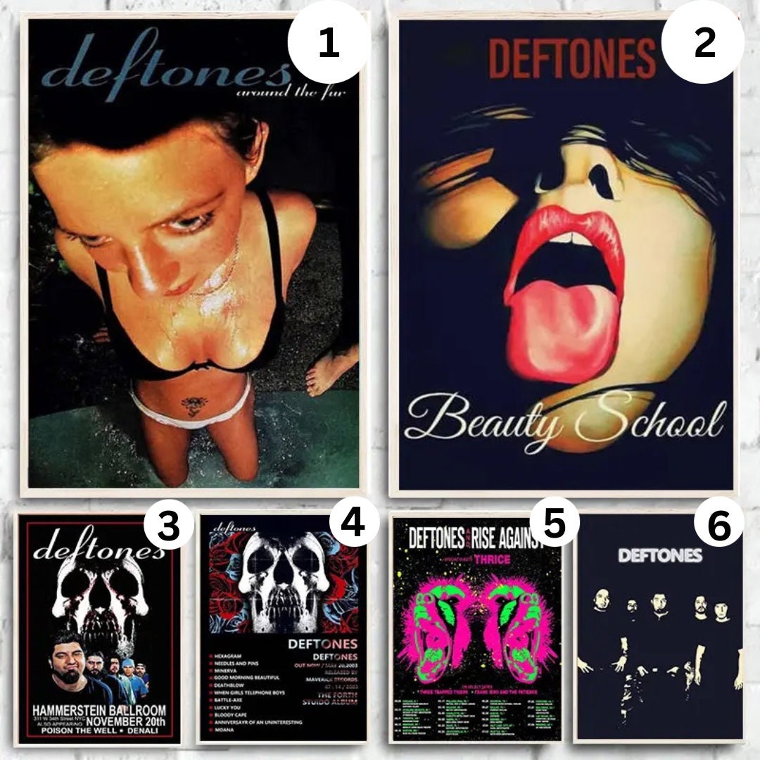 Deftones Band Poster - Etsy.de