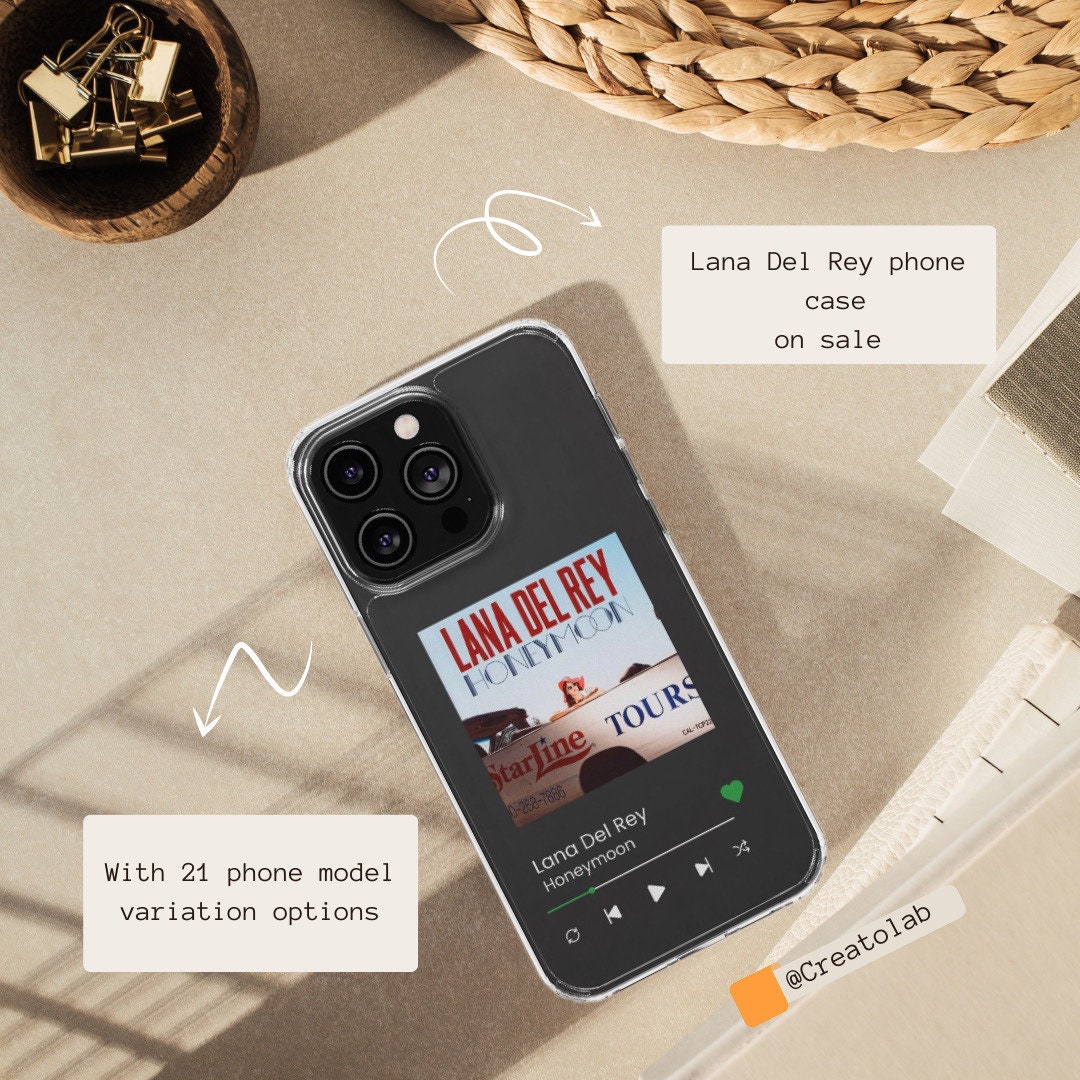 Clear Cases, Lana Del Rey Phone Cases, Honeymoon, Spotify Phone Cases ...