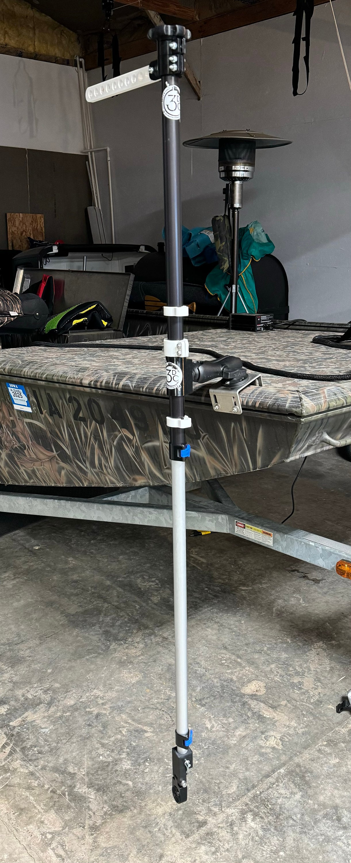 Transducer Pole System - Our "boat-ducer" Model for the Garmin/lowrance ...