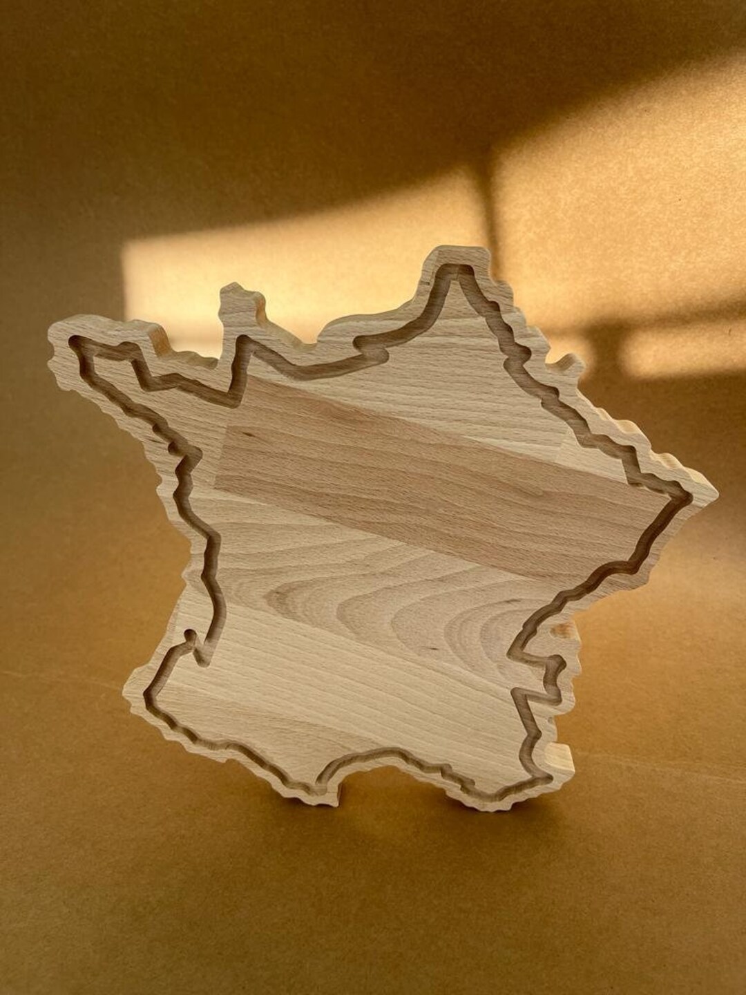 France Cutting Board/favor in Beech Wood With Personalized Laser ...