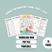 Number Fun Adventure Printable, Learn Trace & Count Worksheet ...