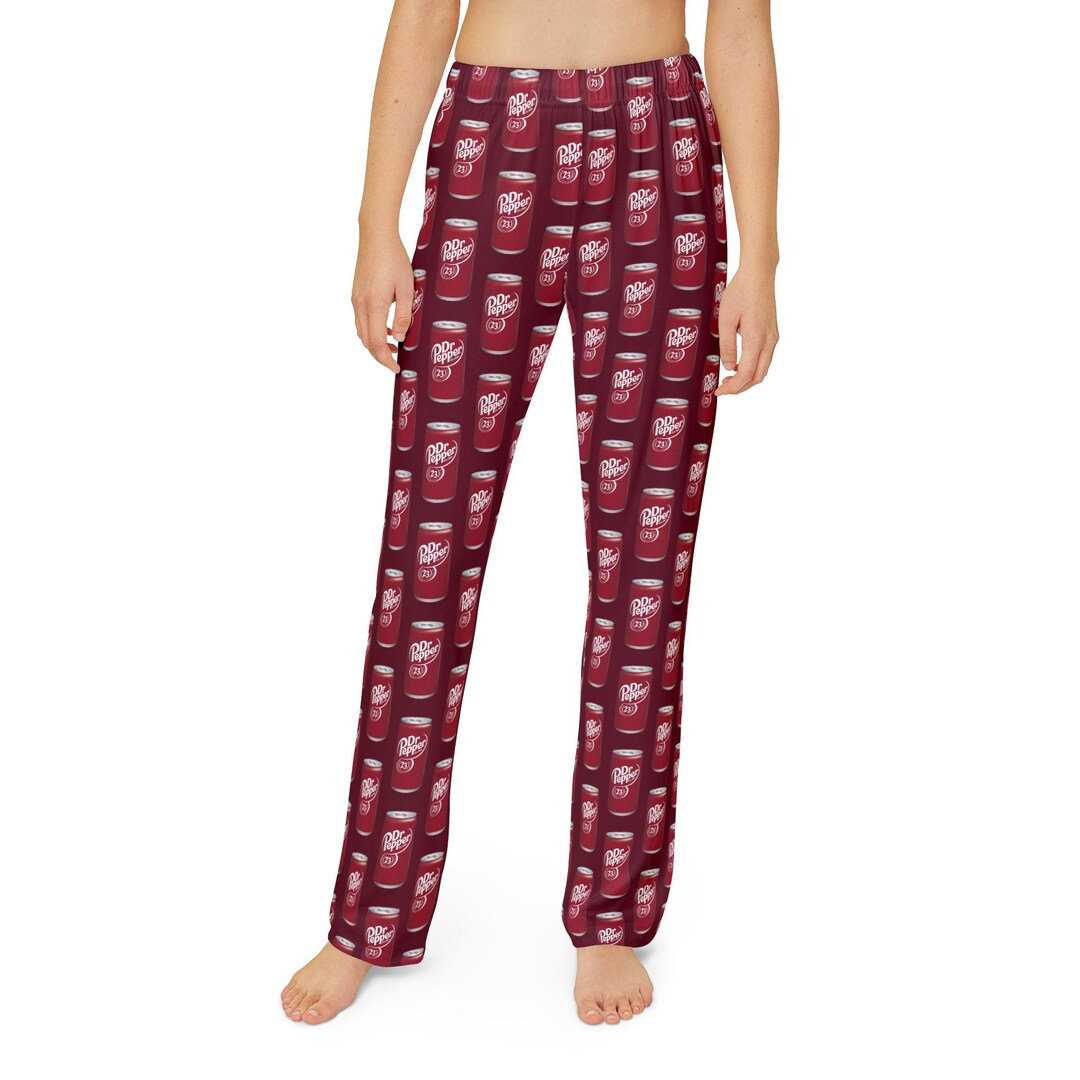 Dr Pepper Pajama Pants, Dr Pepper Est 1885 Pajamas, Dr Pepper Soda ...