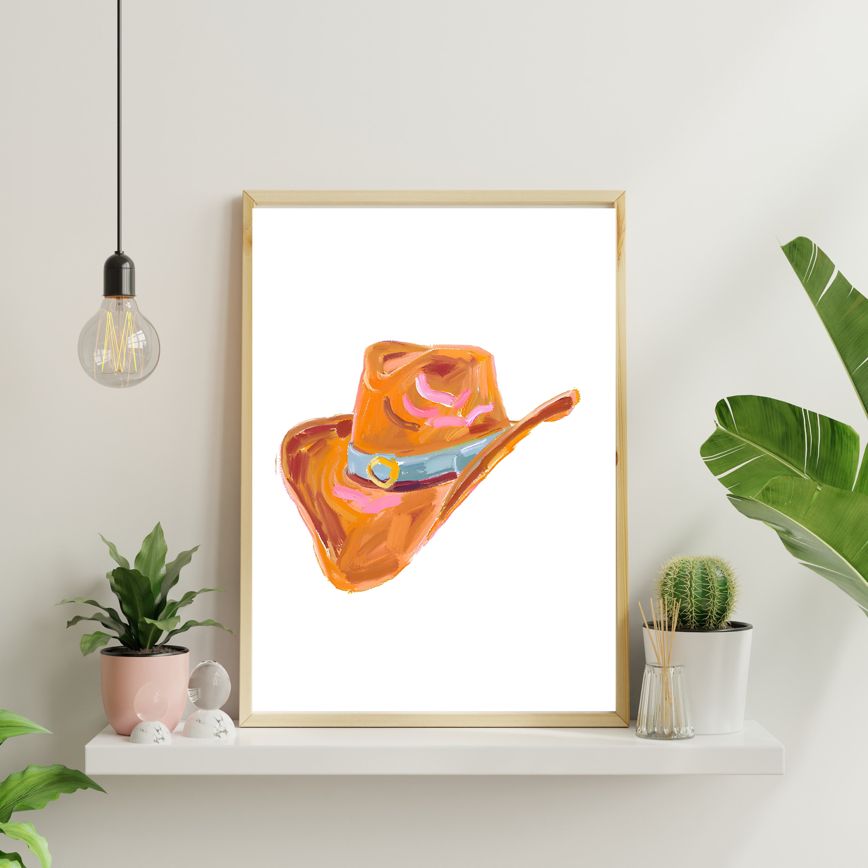 Yeehaw Bachelorette Decor Set of 3 Trendy Cowgirl & Rodeo Poster Art ...