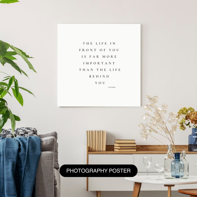 THE LIFE IN Printable, Home Wall Decor, Inspirational Quotes, Printable ...