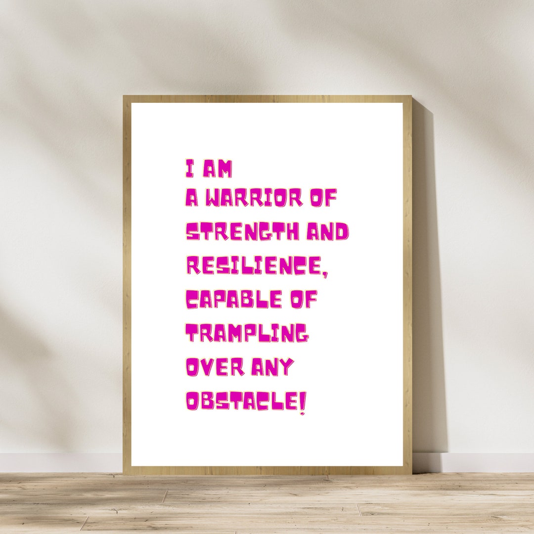 Wall Art Self Love Sign Meaningful Self Empower Gift for Her Printable ...