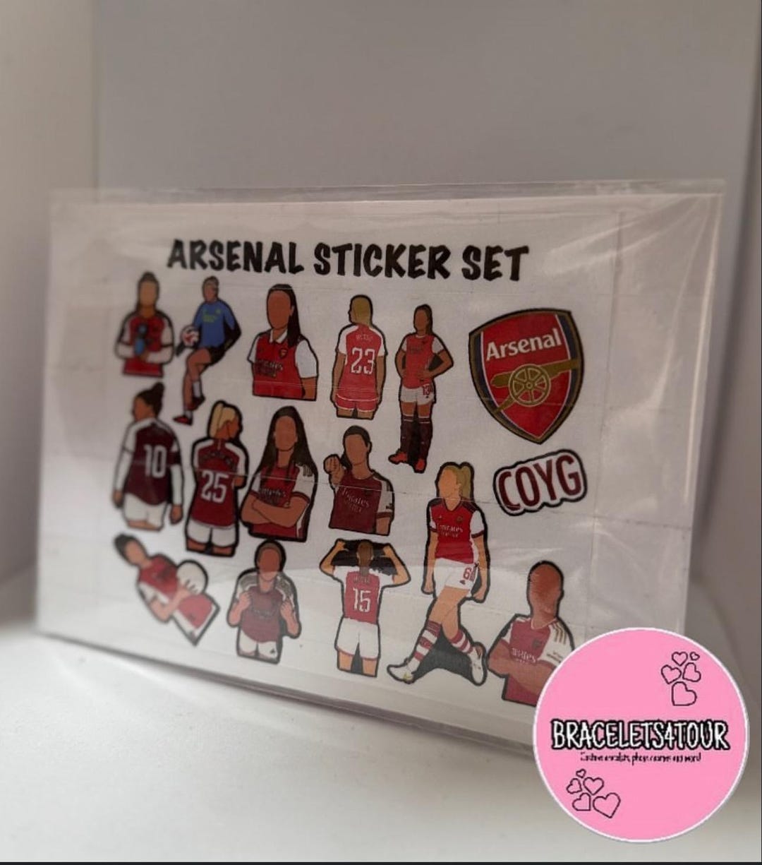 Football Club Sticker Set - Etsy