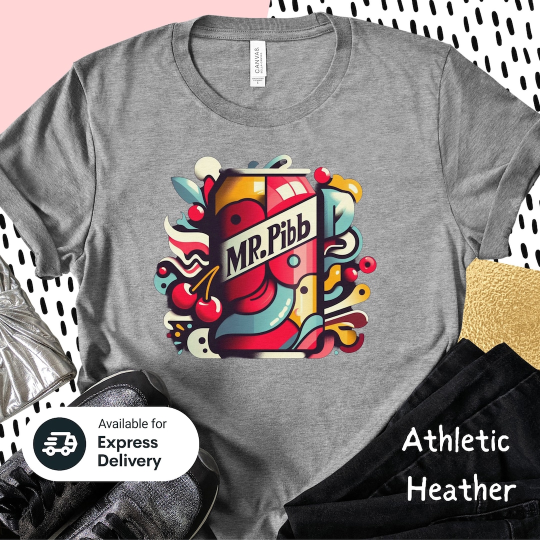 Men's Vintage Shirt Featuring Mr. Pibb Can Mr. Pibb Tee - Etsy