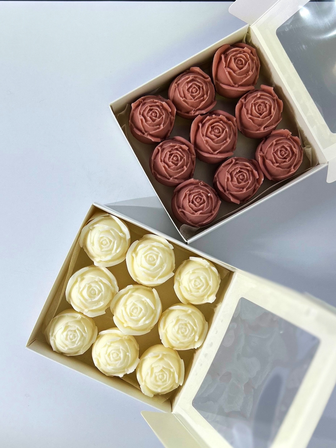 Damask Rose Wax Melts 5oz STRONGLY SCENTED Soy Wax Melts Valentine's ...