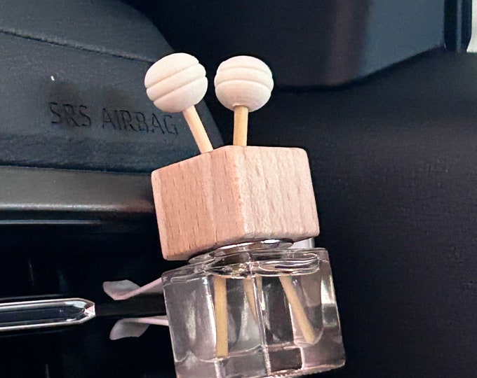 Car Air Freshener | Minimalist Car Reed Diffuser | Vent Car Diffuser ...