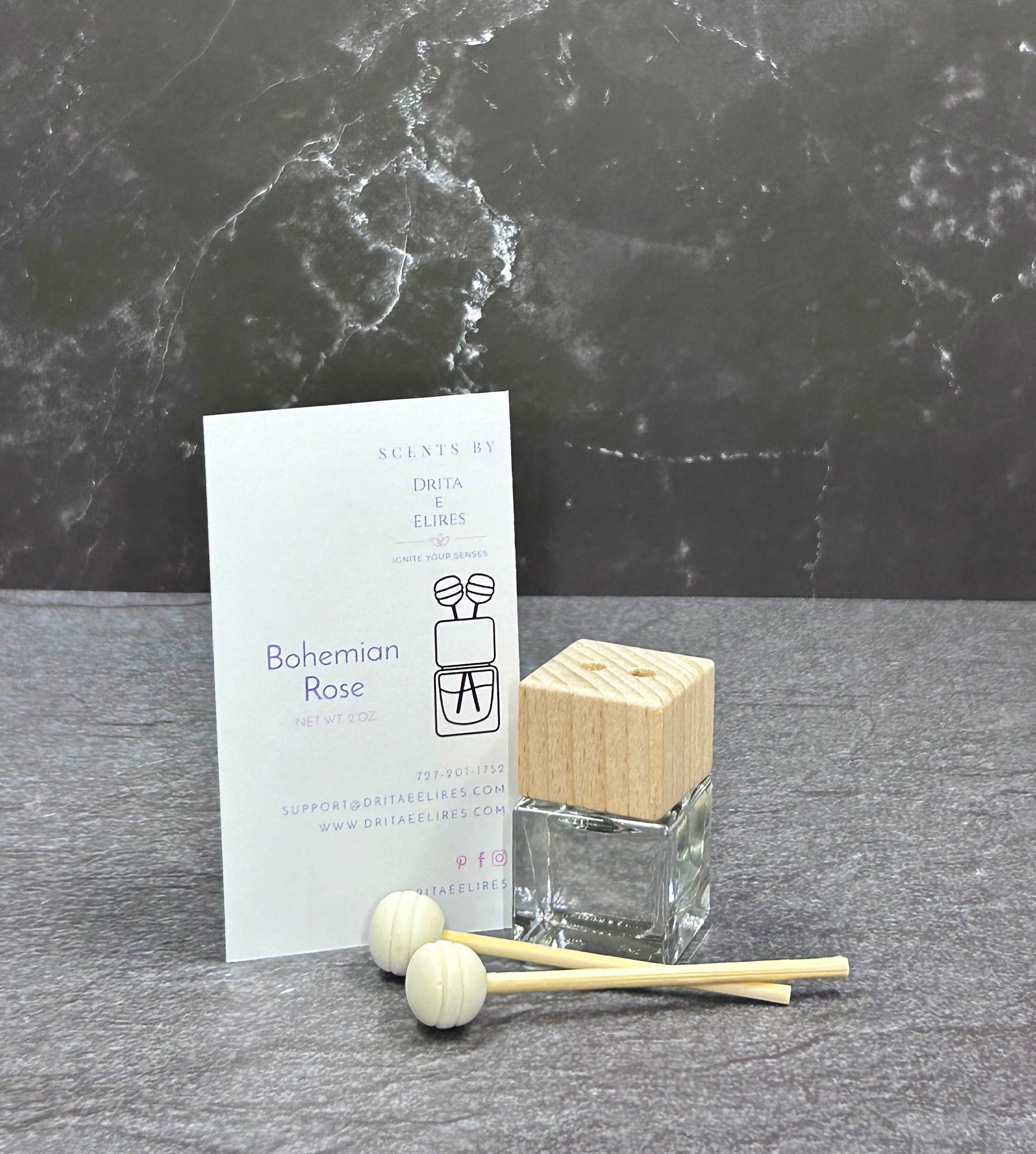 Car Air Freshener | Minimalist Car Reed Diffuser | Vent Car Diffuser ...