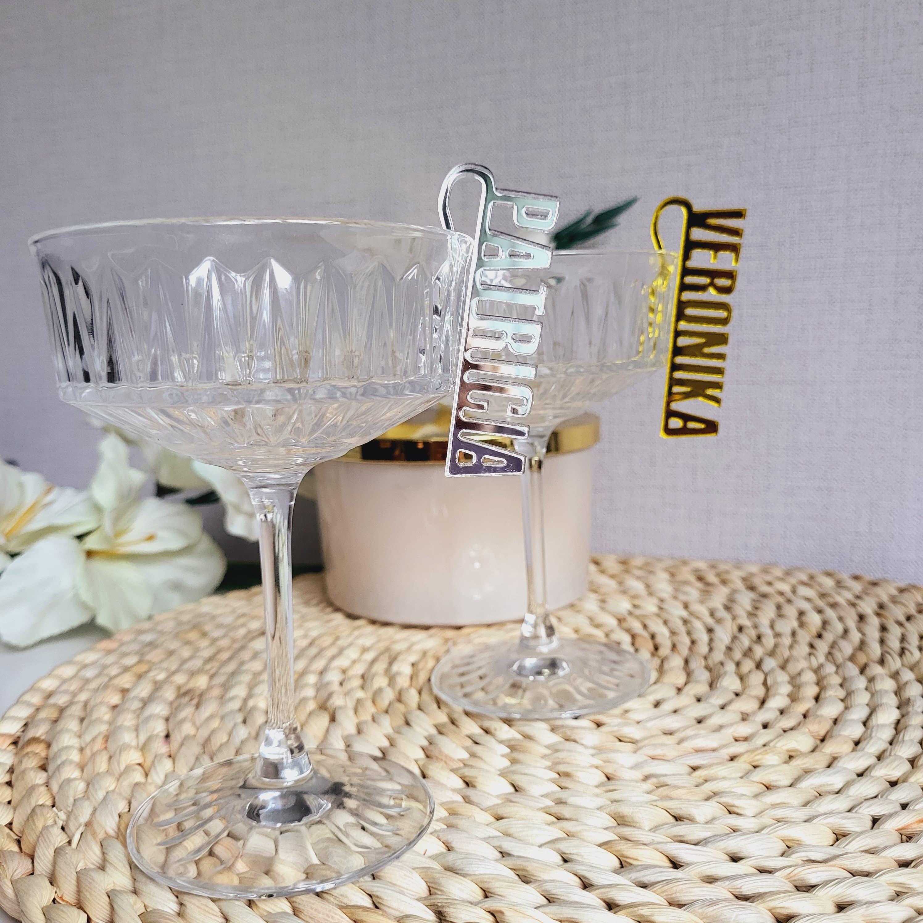 Acrylic Wedding Name Place Tags, Disc Name Tags, Mirror Acrylic Name ...