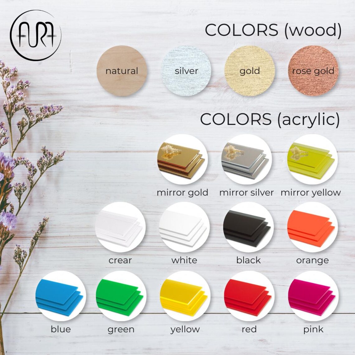 Acrylic Wedding Name Place Tags, Disc Name Tags, Mirror Acrylic Name ...