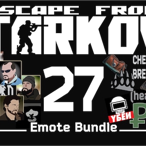 Escape From Tarkov Emote Bundle - Etsy
