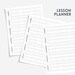 Lesson Planner Pages Weekly Plan Template, Teacher Planner, Educational ...