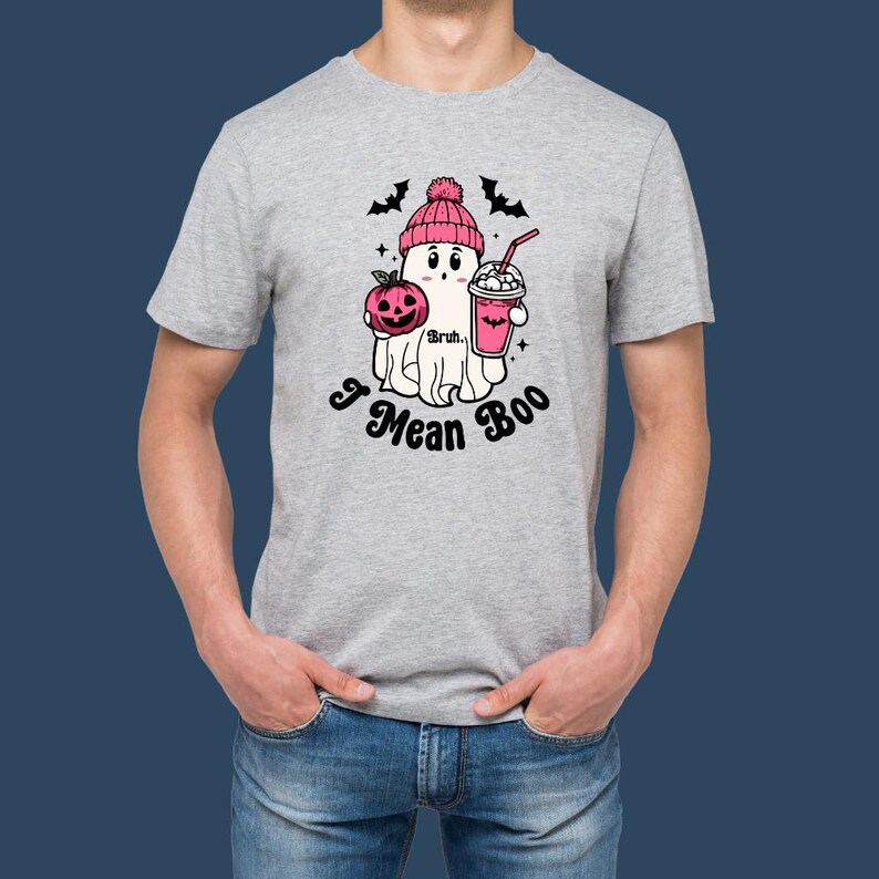 Bruh I Mean Boo Svg Funny Halloween Svg Sassy Ghost Svg Halloween ...