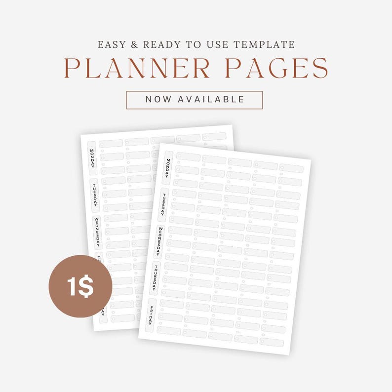 Lesson Planner Pages Weekly Plan Template, Teacher Planner, Educational ...