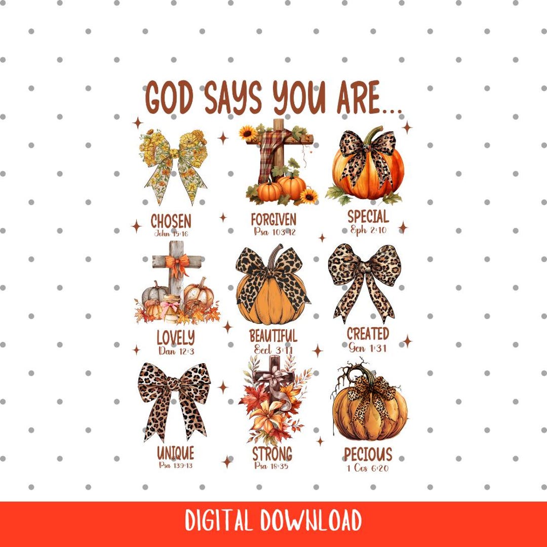God Says You Are Chosen Png Inspirational Faith Design Uplifting ...