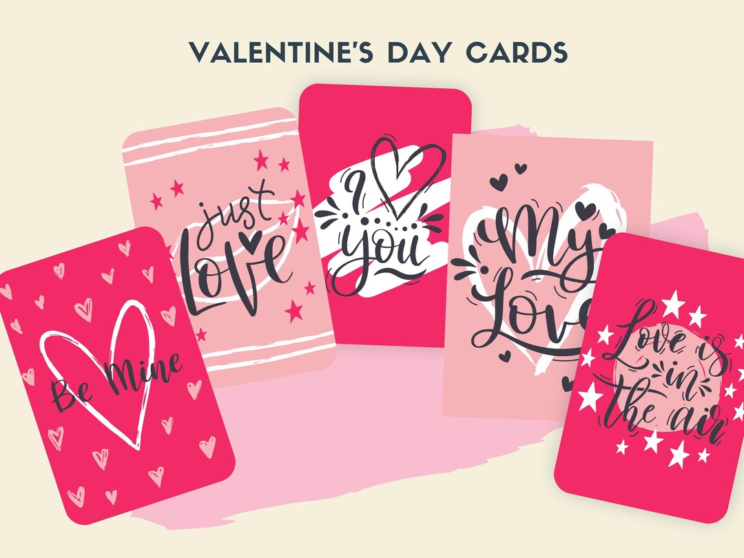 Print Valentine's Card Png Printable Love Card, Sweet and Simple ...