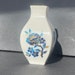 Vintage Mini Lenox Pagoda Blue Gold Trim Vase, Porcelain Flower Vase ...