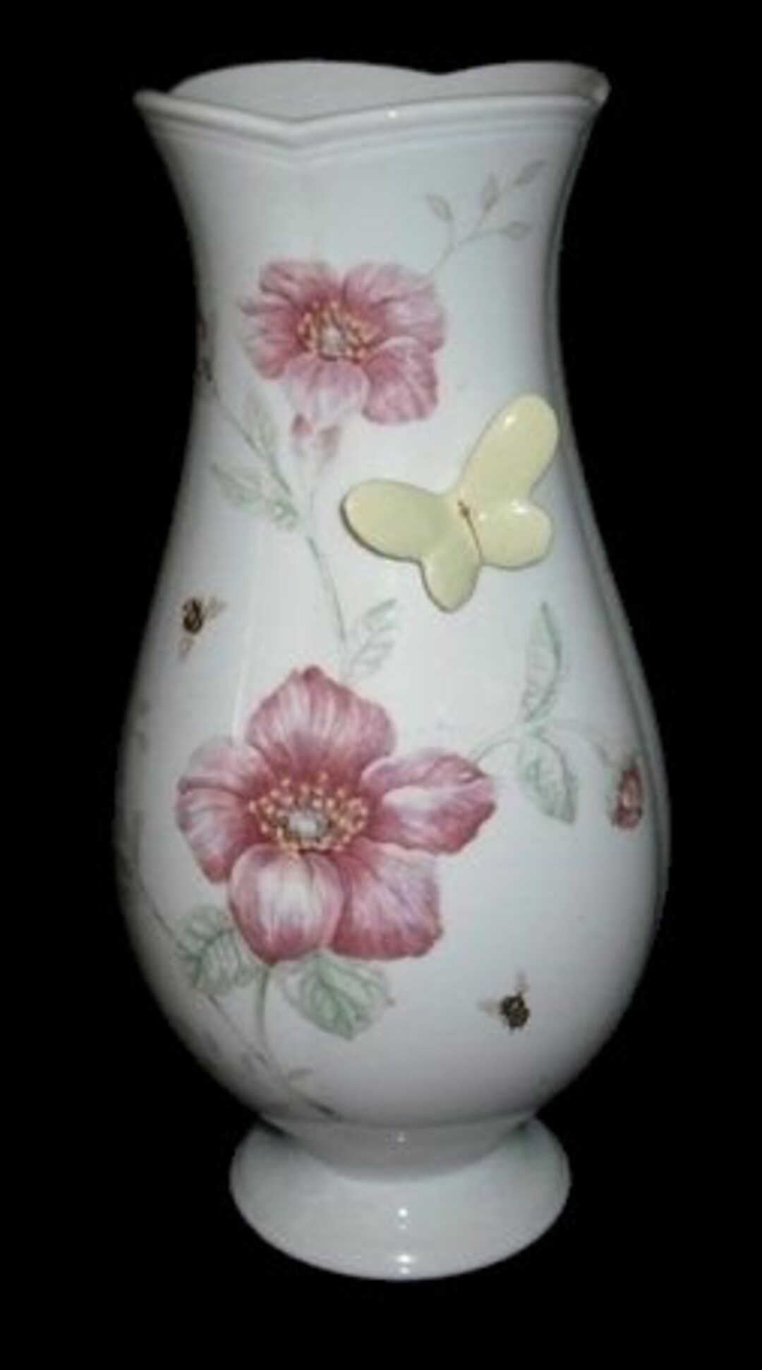 10 Vase Butterfly Meadow by LENOX - Etsy