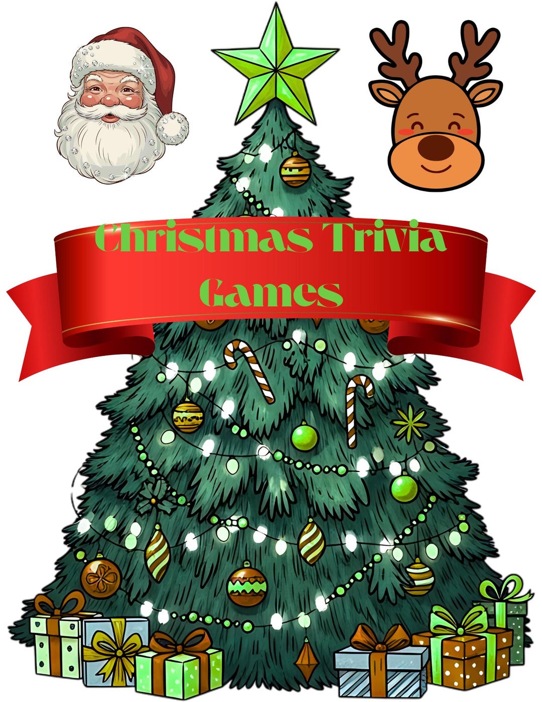 Printable Christmas Trivia Games Bundle - Etsy