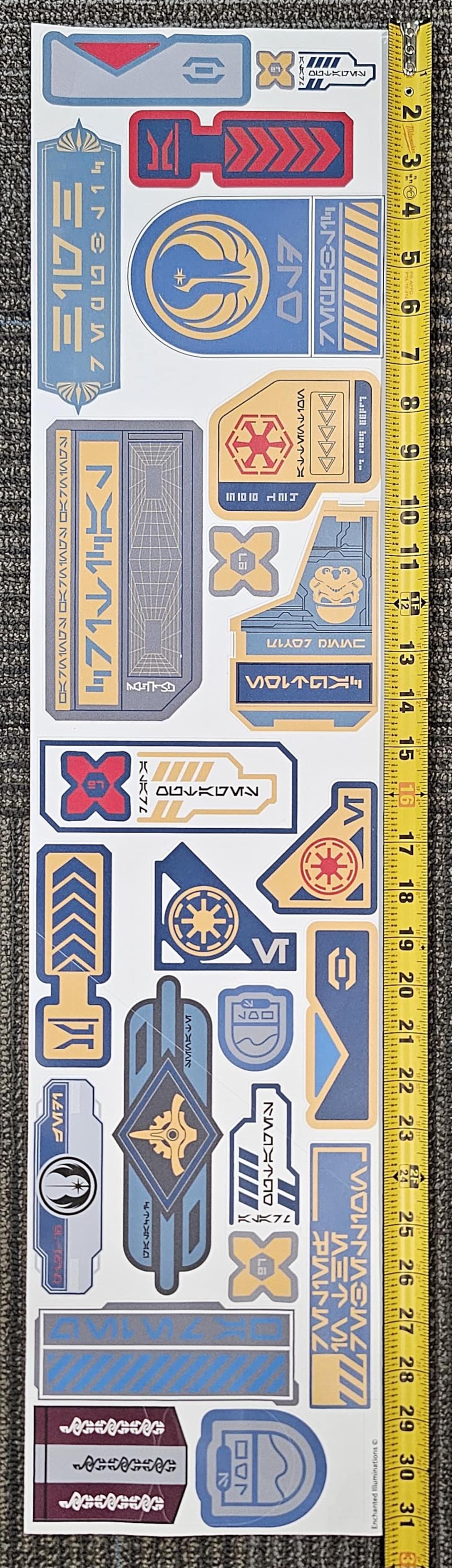 Star Wars Inspired Warning Stickers - Etsy
