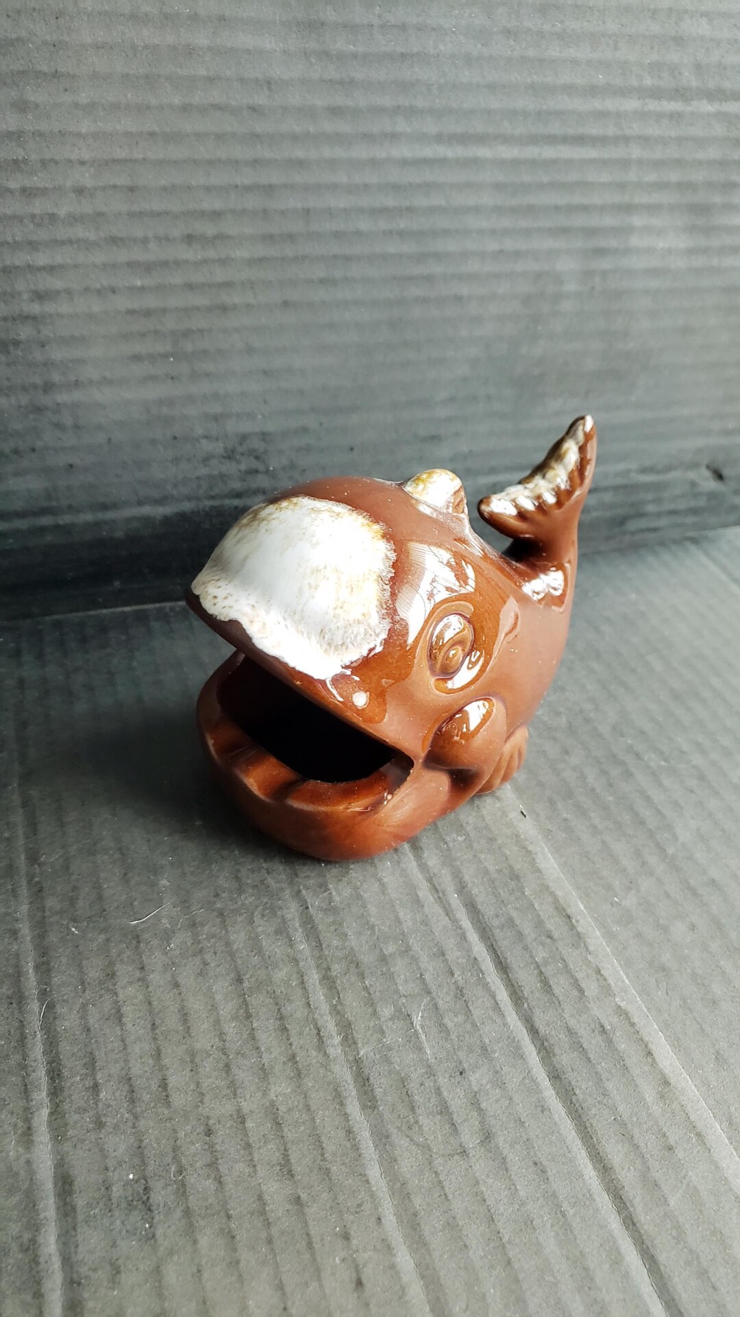 Vintage Ceramic Whale Ashtray / Sponge Holder 5" X 3". Circa 1970's - Etsy
