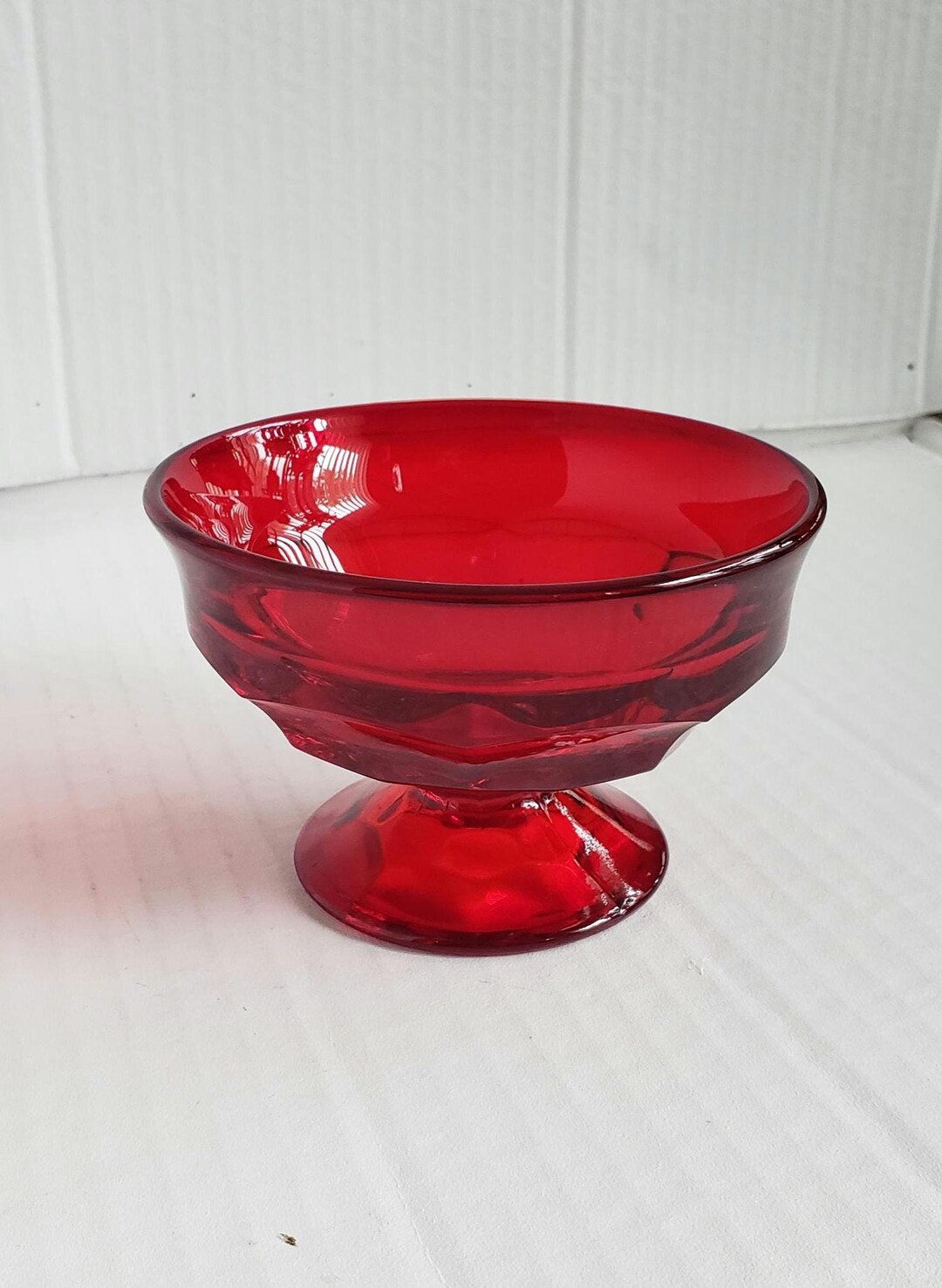 Vintage Viking Georgian Ruby Stem #6900 3" Champagne/tall Sherbet Dish ...