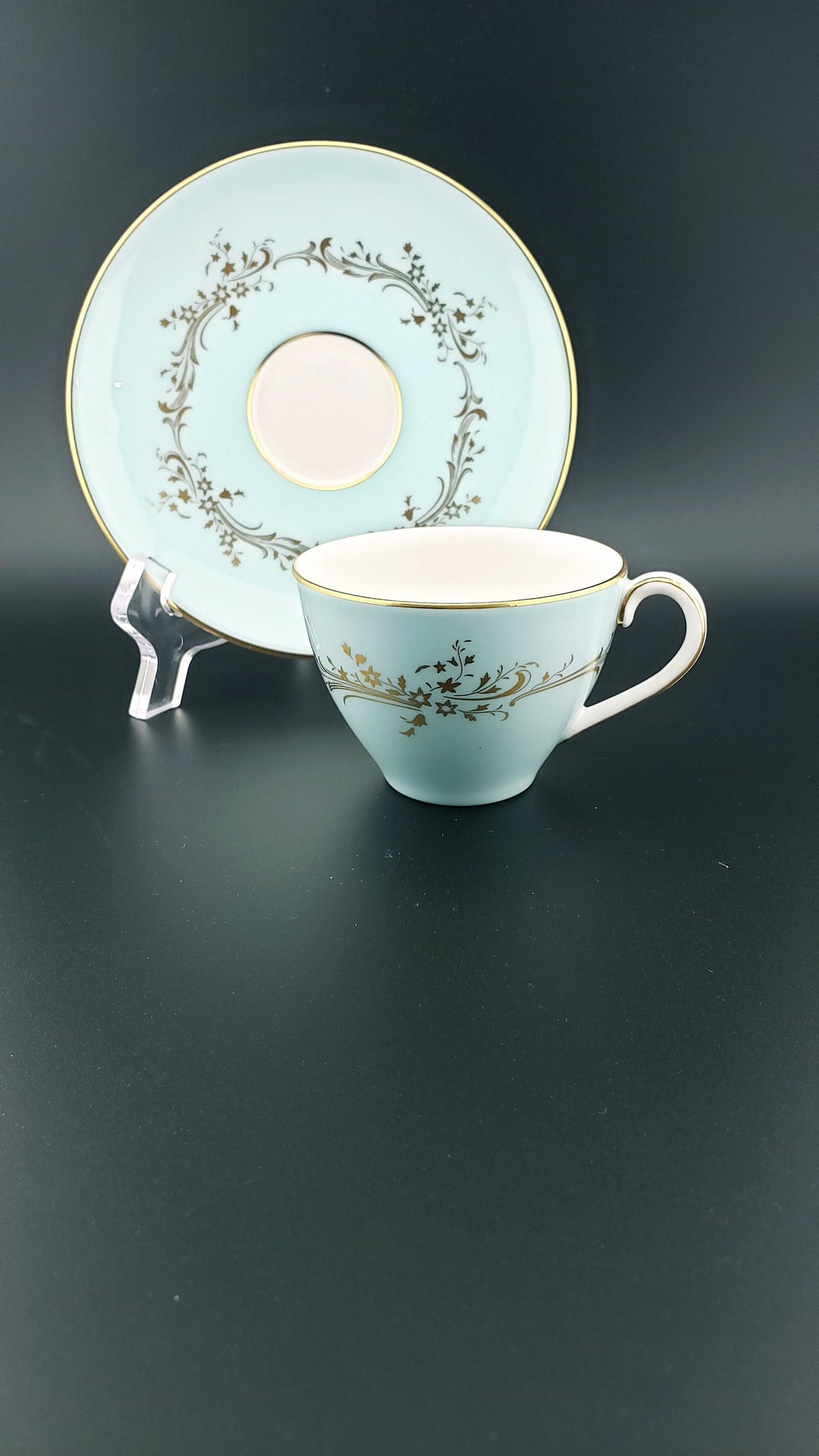 Vintage Royal Doulton English Bone China Melrose Pattern Tea Cup and ...