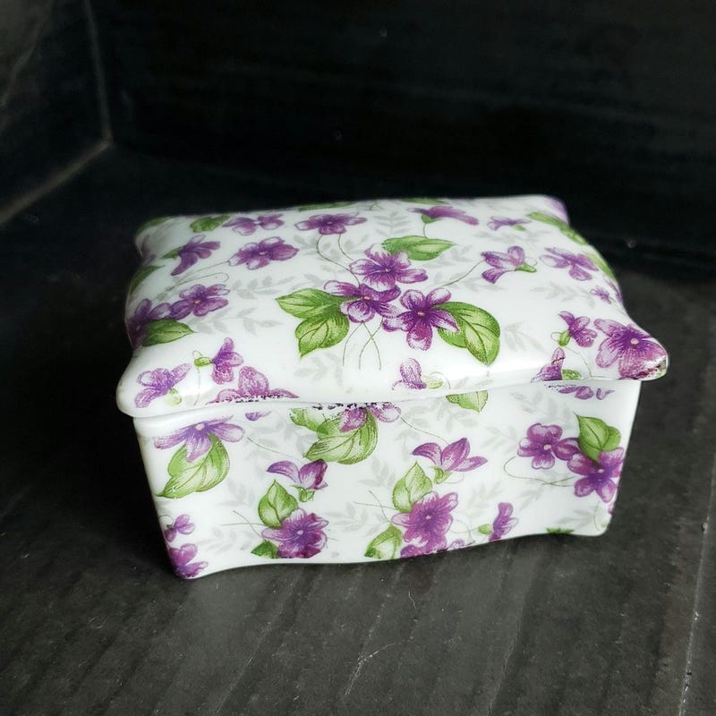 Ceramic Trinket Box - Etsy