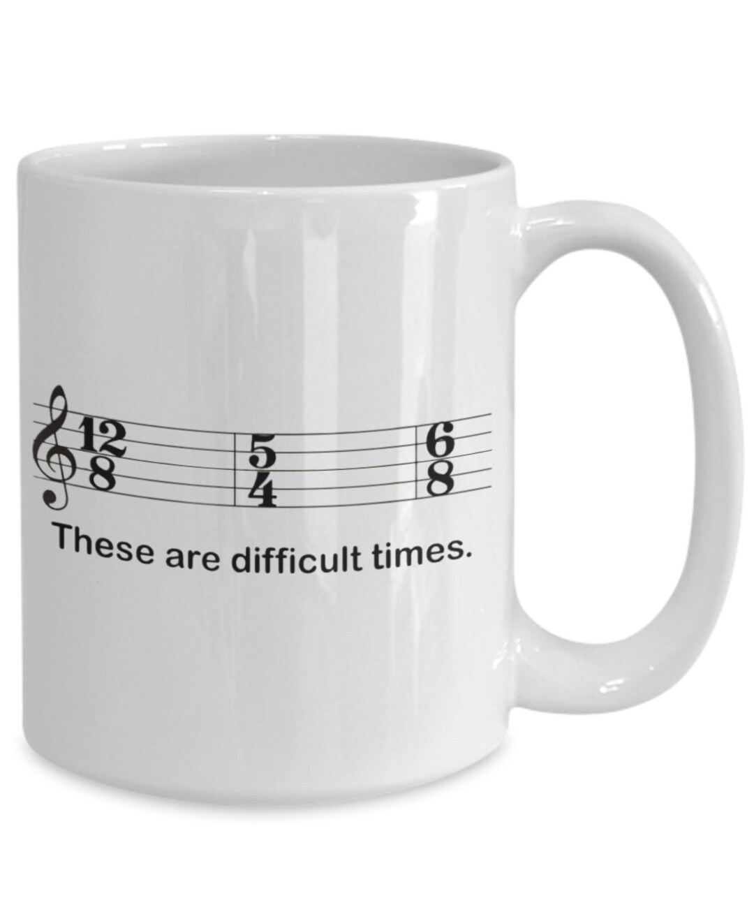 These Are Difficult Times Mug, Mugs, Coffee, Gift Idea, Funny, Birthday ...