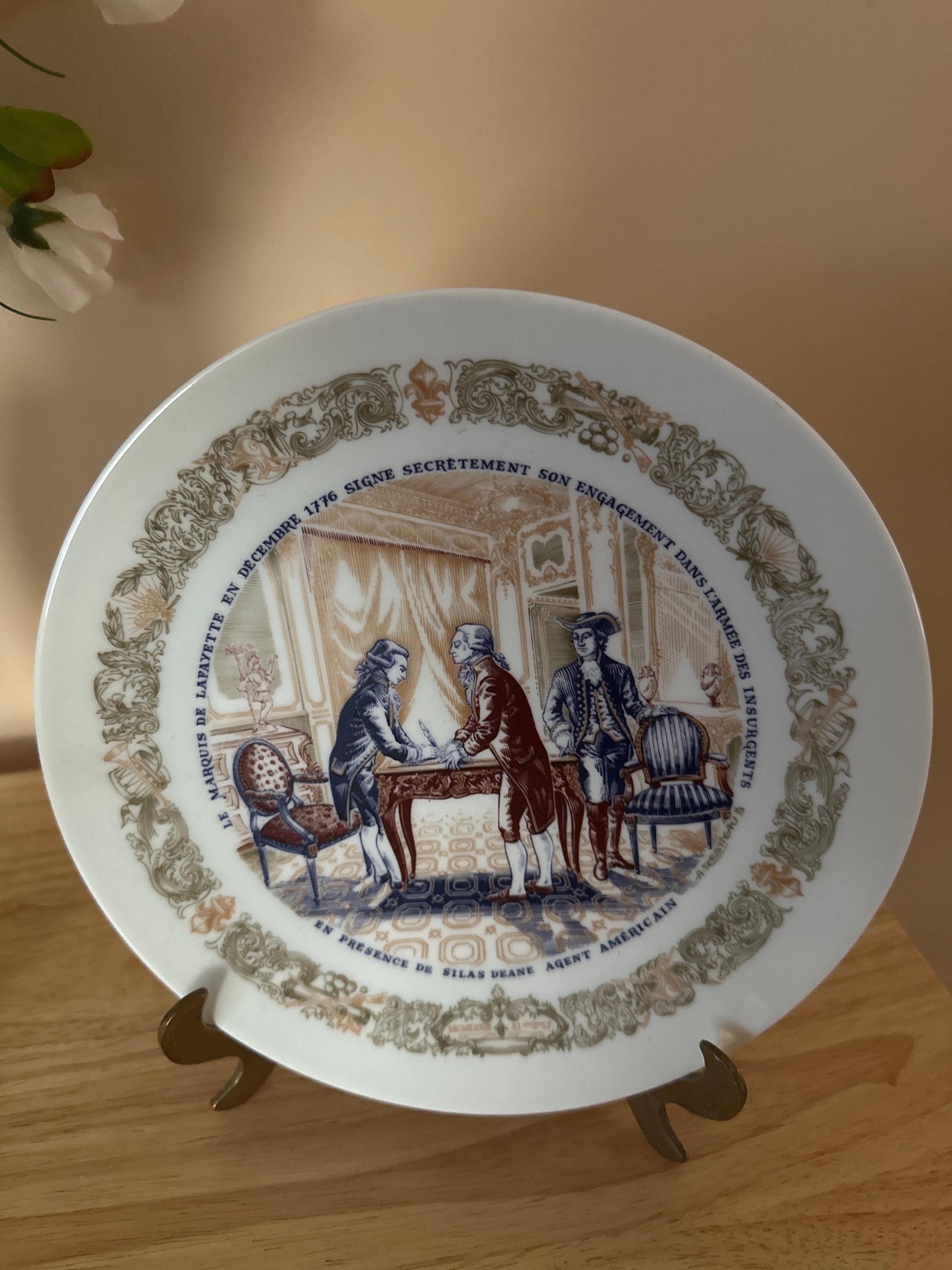 Vintage LE Marquis DE Lafayette 1776 Signe Secreteme Collector -en ...