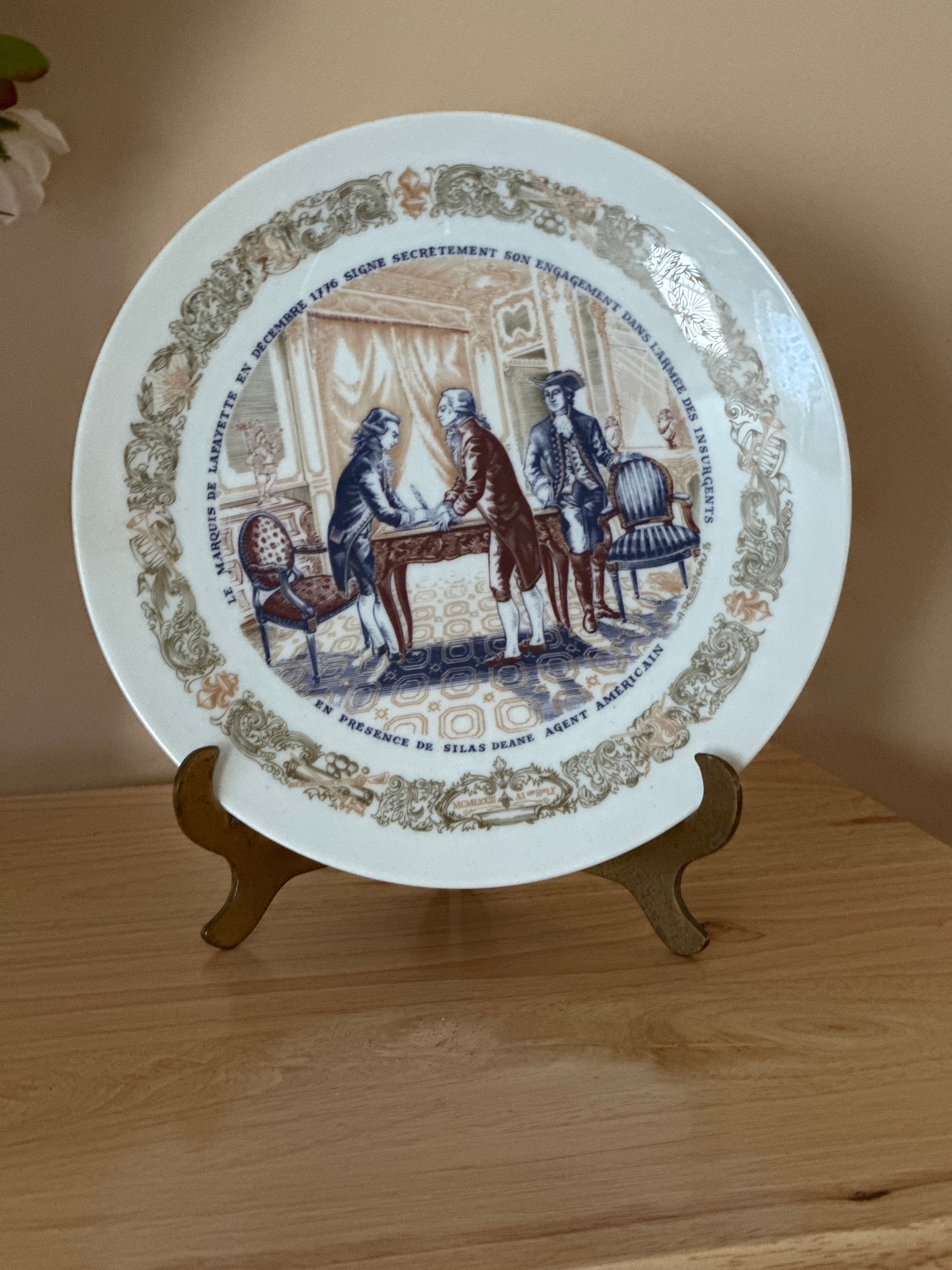 Vintage LE Marquis DE Lafayette 1776 Signe Secreteme Collector -en ...