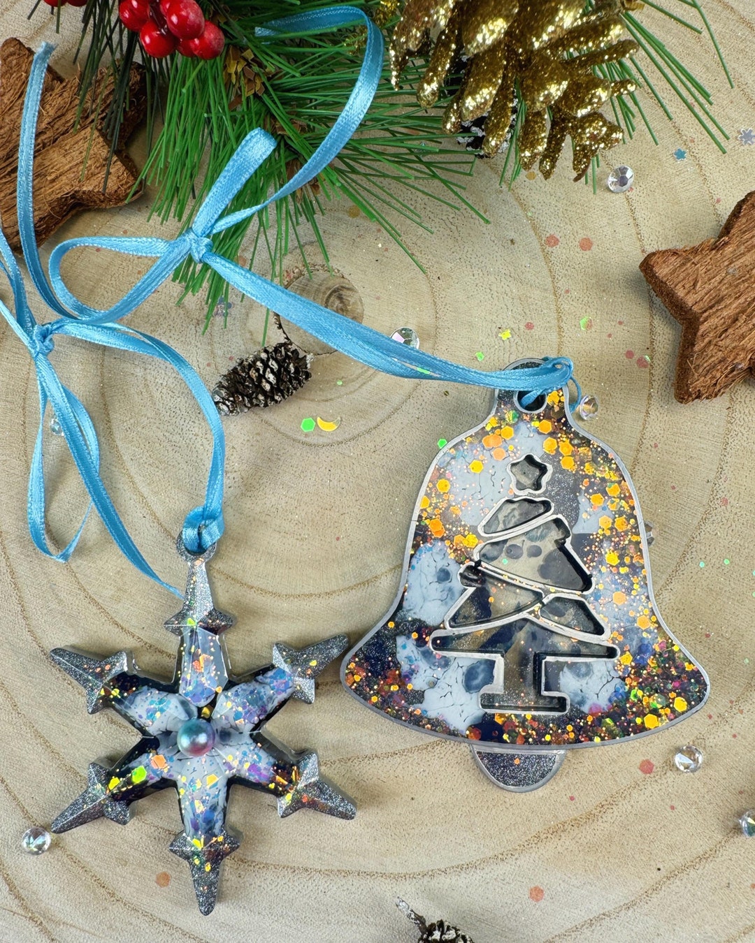 Christmas Decoration Epoxy Resin, Christmas Decoration, Christmas Gift ...