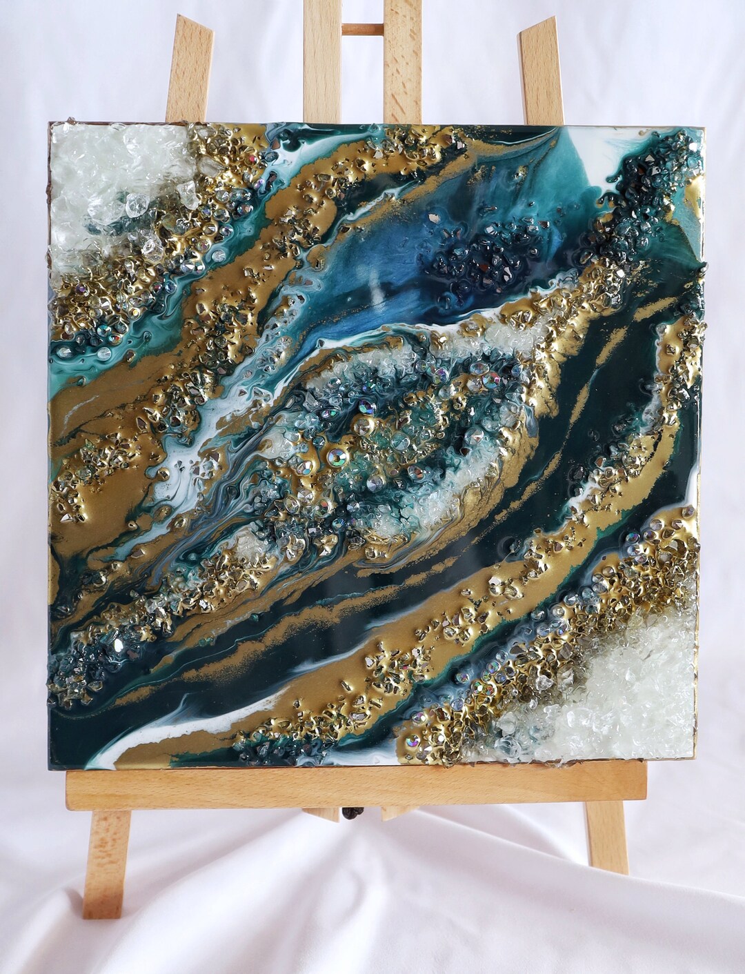 Geode, Resin Art, Resin Artwork, Mural, Epoxy Resin Art, Modern Art ...