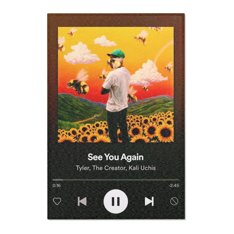 Tyler the Creator Album Cover Area Rug Graphic Design Retro Carpet ...