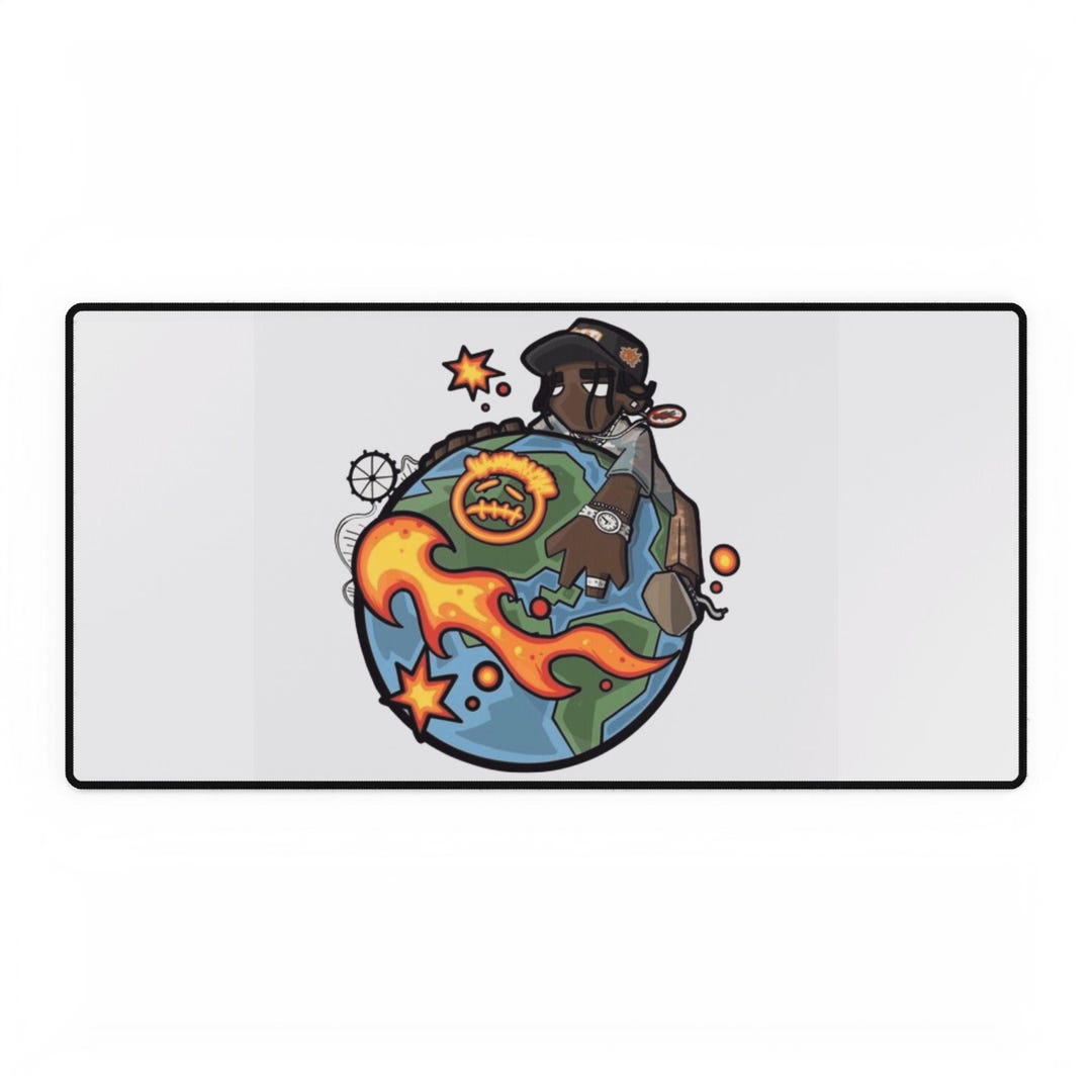 Travis Scott Astro World Desk Matt Mousepad, Gaming, Computer ...