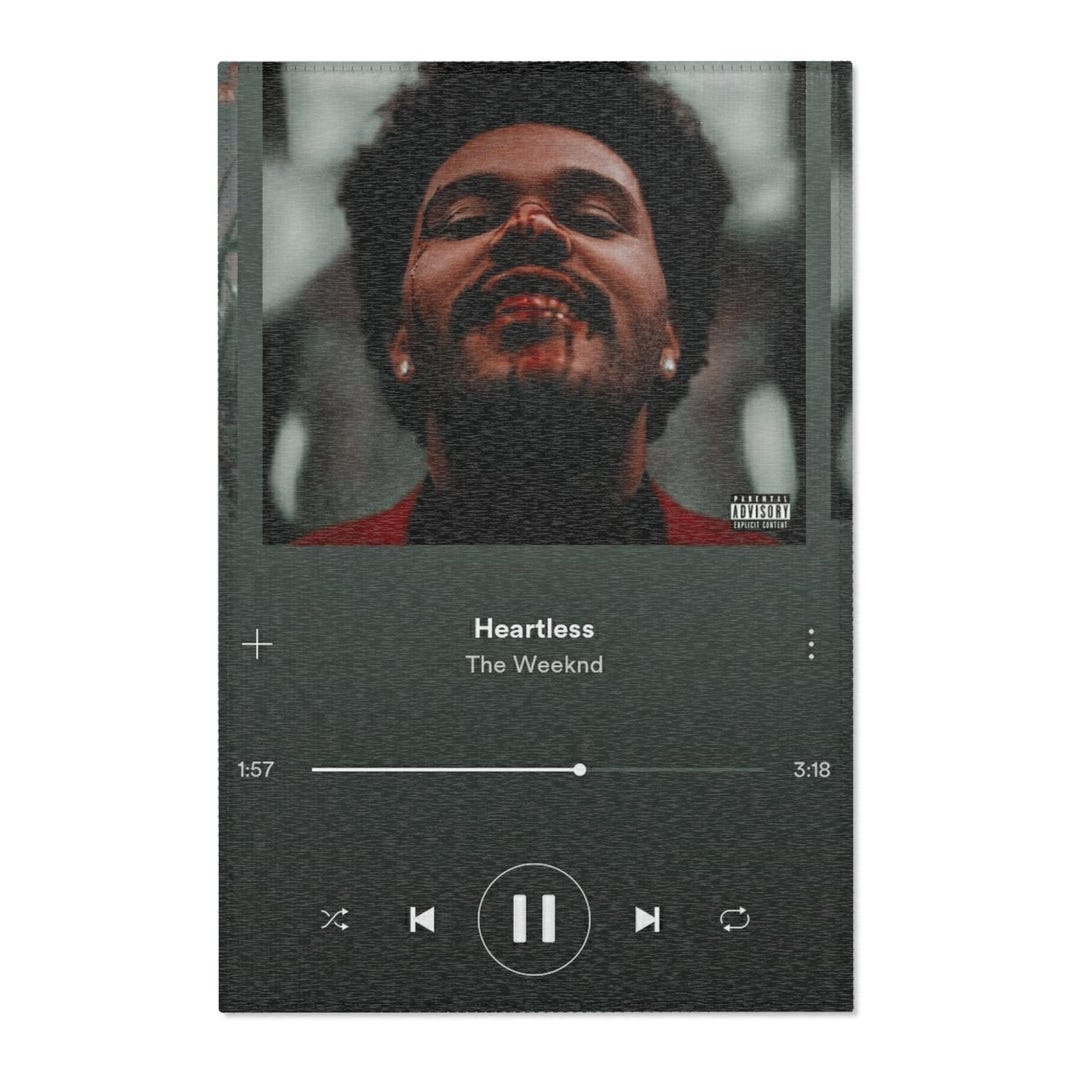 The Weeknd Rug, Artist Rug, Starboy Rug, Poster Rug, Rap Music Rug ...