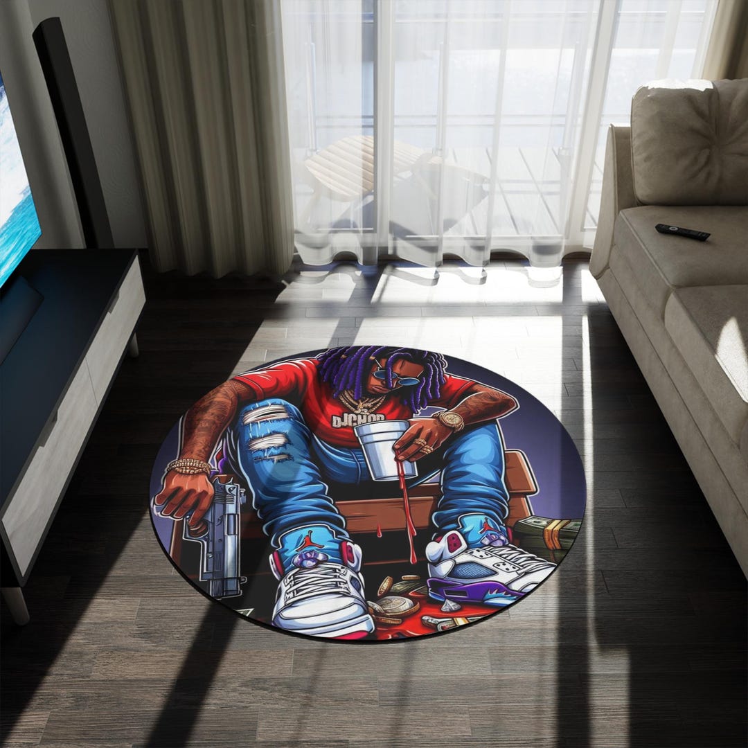 Purple Lean Rug Design, Drip, Cash, Money, Hypebeast, Home Decor ...