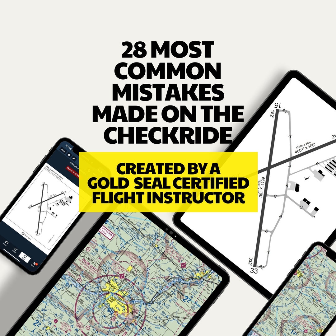 Checkride Prep for the Private Pilot Airplane Flight, Tips and Tricks ...