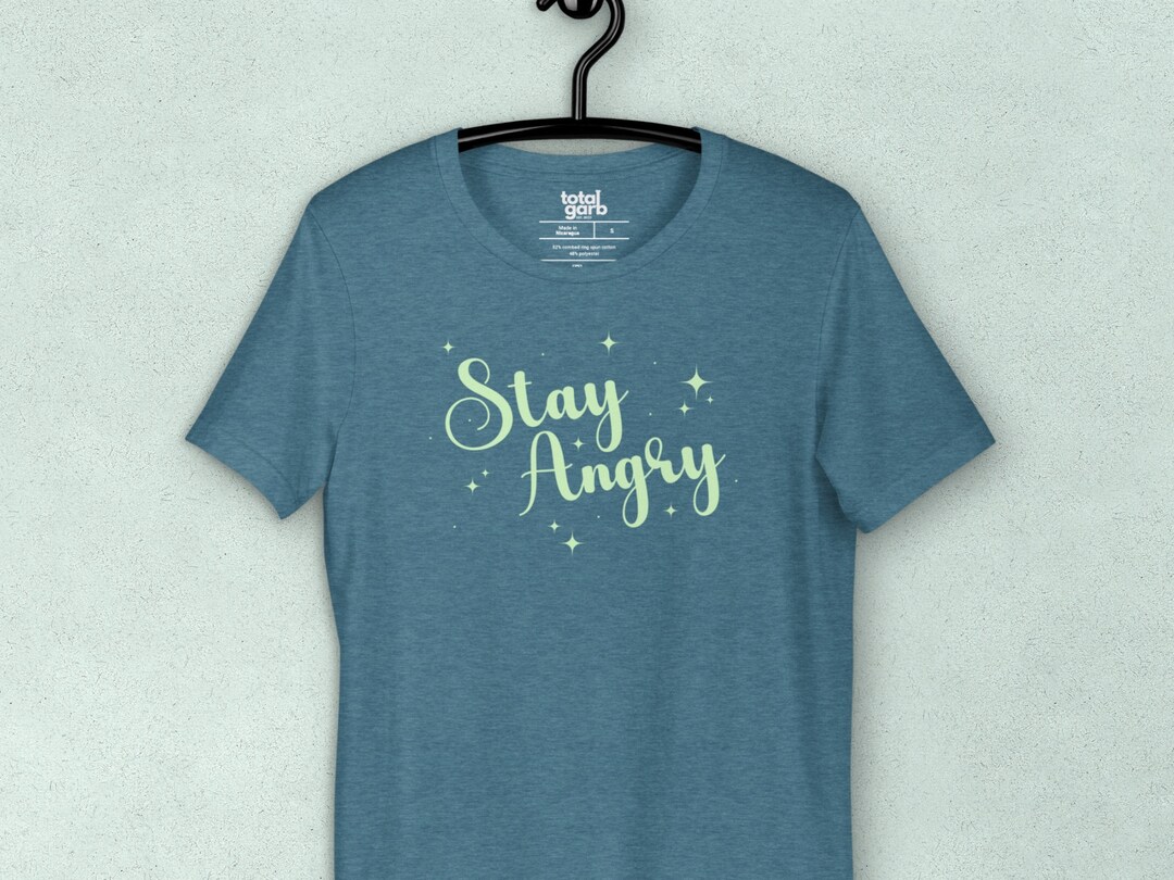 A Rankle in Time Shirt || "stay Angry" || Gift for Book Nerds, Children ...