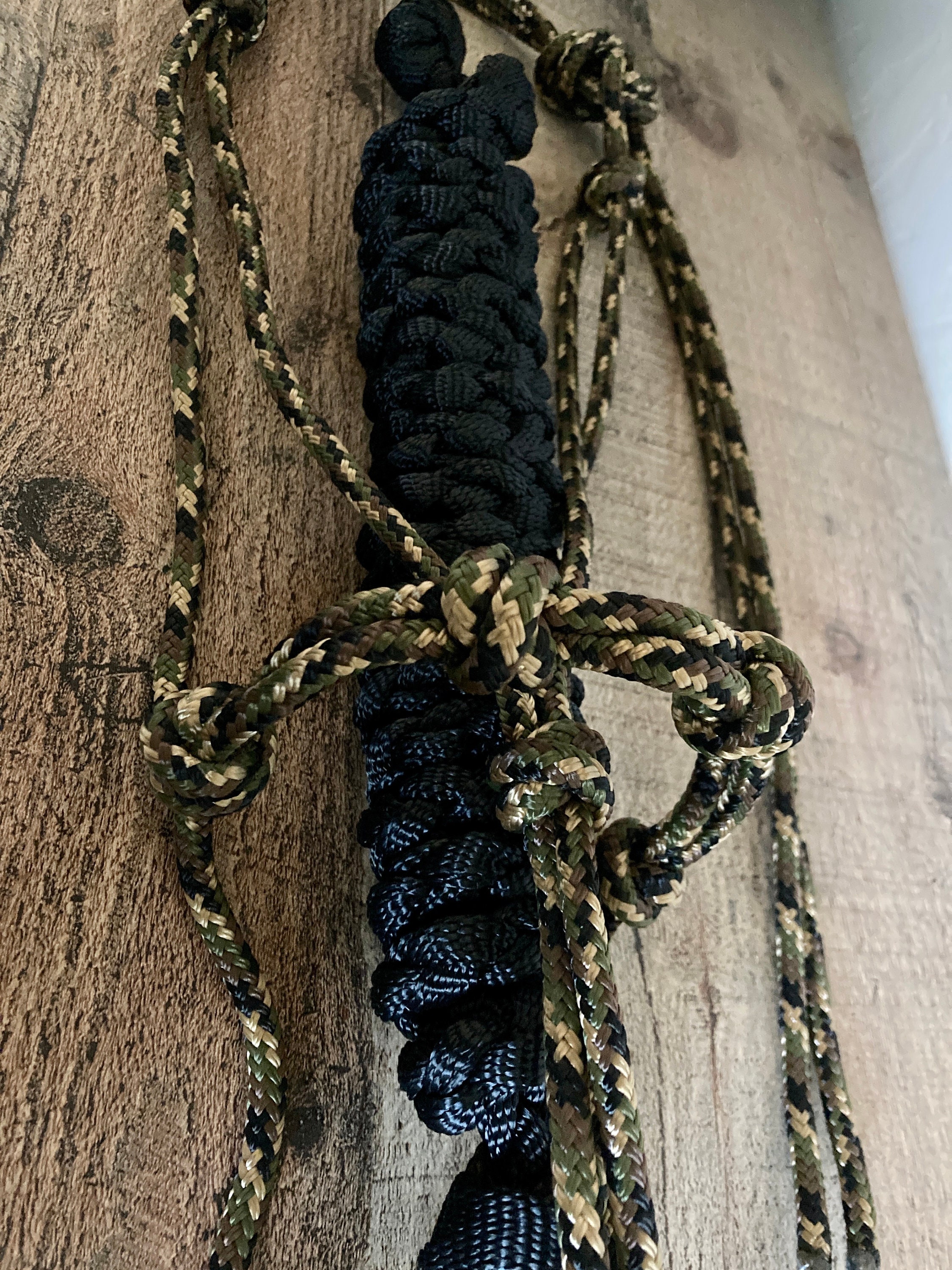 4-knot Rope Halters W/ Lead Assorted Colors Newborn/foal/mini/yearling ...