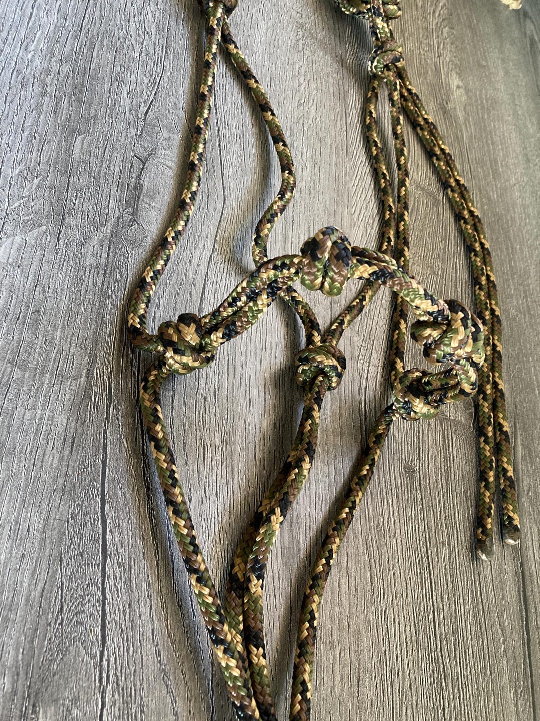 4-knot Rope Halter - Small to Average Size - Not for Big Snouts - With ...