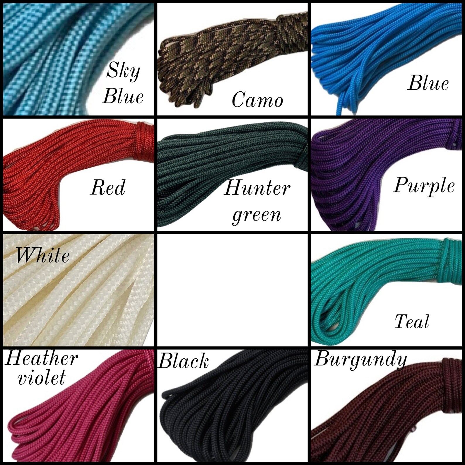 4-knot Rope Halter Only - Assorted Colors - Newborn/foal/mini/yearling ...