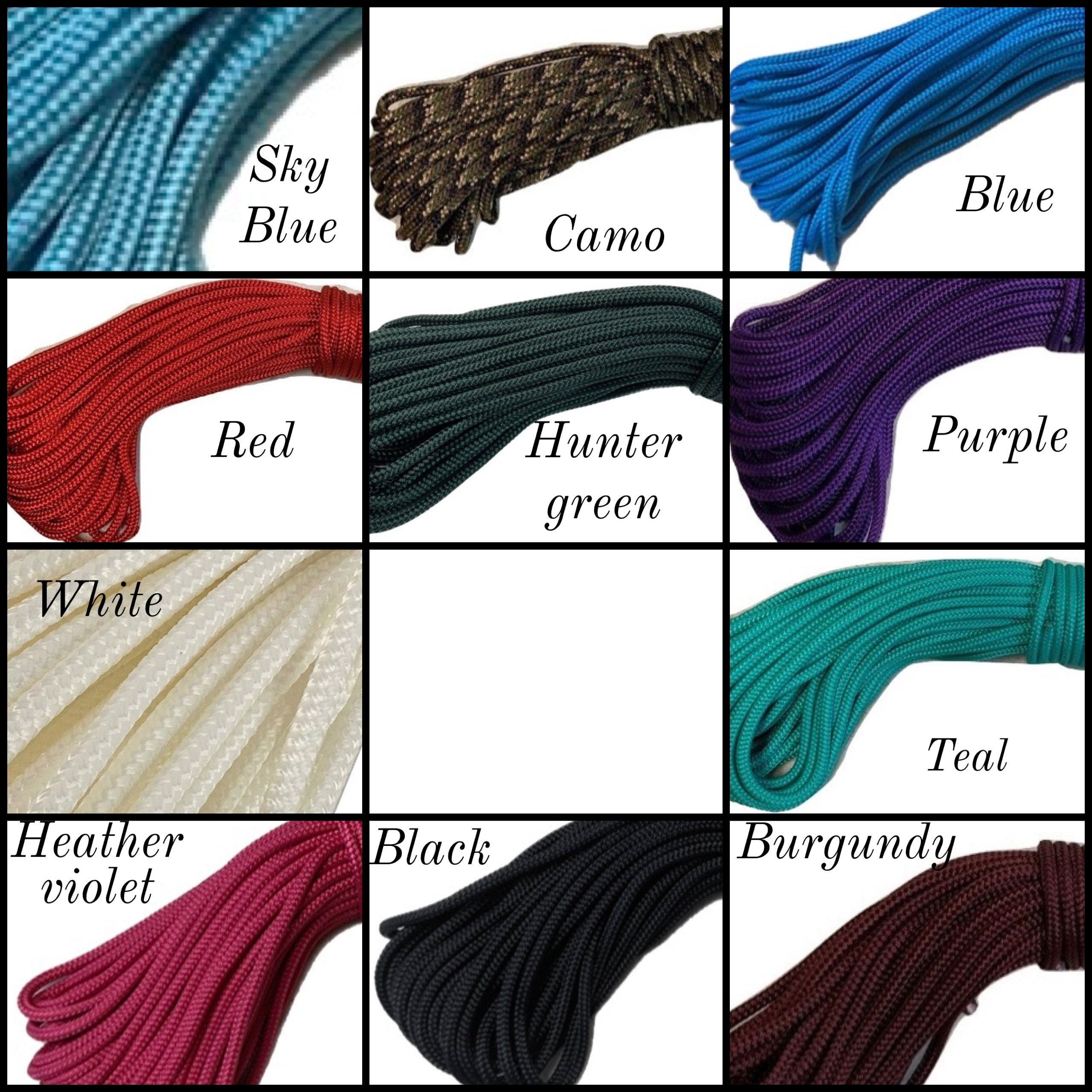 4-knot Rope Halter Only - Assorted Colors - Newborn/foal/mini/yearling ...